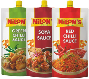 Nilon's Green Chilli | Red Chilli |Soya Sauce - Spicy Taste - Natural ...