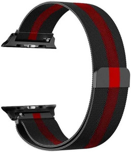 yeswelll Apple Red Black 42MM Smart Watch Strap Smart Watch Strap Price ...