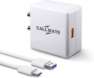 Callmate 25 W 5 A Wall Charger for Mobile with Detachable Cable ...