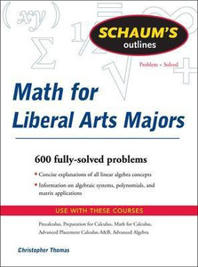 Schaum's Outline of Mathematics for Liberal Arts Majors: Buy Schaum's ...