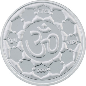 Bangalore Refinery Om S 999 10 g Silver Coin Price in India - Buy ...