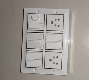 supriya Combind Box (CONA) 7 Switch, 2 Socket, 1 regulater (ISI Mark ...