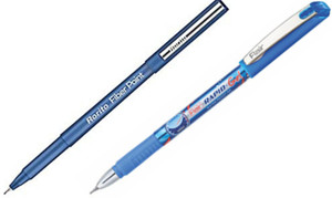 Rorito fiber Point Pen & Rapid Gel Pen Water proof ink ( Pack of 10 ...