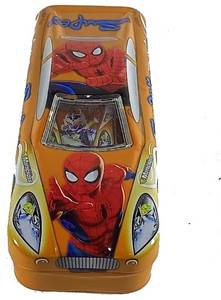 Flipkart.com | Nshoe 2s Doraemon, Spider man Art Metal Pencil Box