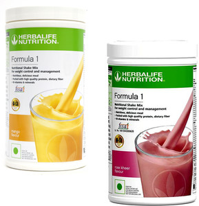 HERBALIFE Formula 1 Protein Shake Mango + Rose Kheer Plant-Based ...