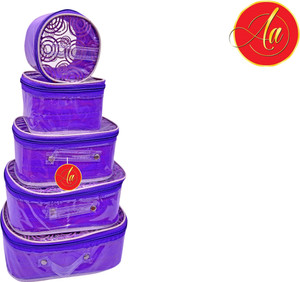 AA COLLECTION Purple_jalebi vanity box Vanity Box Price in India - Buy ...