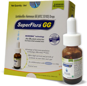 superflora gg Probiotic Supplement Drops | 8ml Pack Price in India ...