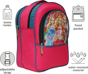 Flexible BARBIE GIRLS SCHOOL BAG (30L , PINK) 30 L Backpack PINK ...