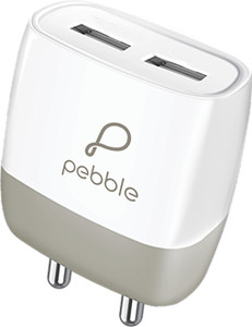 Pebble 2.4 A Wall Charger for Mobile with Detachable Cable - Pebble ...