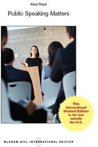 Public Speaking Matters (Int'l Ed): Buy Public Speaking Matters (Int'l ...
