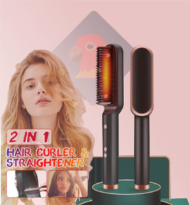 FINCH Hair Straightener Comb for Women & Men Hair Style PR-071 Hair ...
