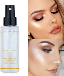 Latixmat SILVER BODY ILLUMINIZER BODY ,FACE ,HAIR TRANSFER PROOF ...