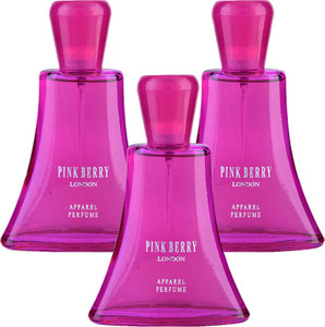 Buy St.louis pinkberry long lasting perfume 50ml (pack of 3) Eau de ...