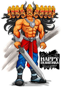 Ravan poster Multicolor Photo Paper Print Poster Photographic Paper 18 ...