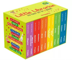 My First Library Box Set Of 10 Board Books For Kids | Complete Learning ...