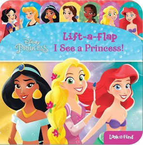 Disney Princess i See A Princess Lift A Flap Look And Find Board: Buy ...
