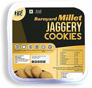 B&B Barnyard Millet Jaggery Cookies / Sanwa / Kuthiraivally Cookies ...