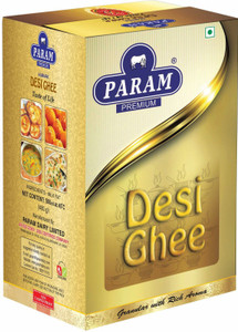 PARAM Premium Desi Ghee Made from 100% Fresh Milk and Rich in aromatic ...