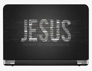 gizmo Jesus Typography Hd Quality Laptop Skin With Matte Finish Vinyl ...