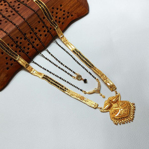 PATARO stylish latest design mangalsutra alloy mangalsutra combo pack 3 ...