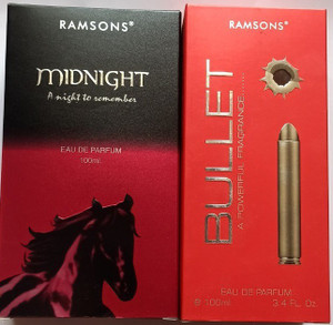 Buy RAMSONS Midnight & Bullet Premium Perfume Combo Pack of 2 (100ml X ...