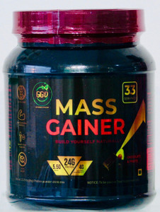 Go Green Organic Mass Gainer Weight Gainer Protein Powder Drink Mix ...