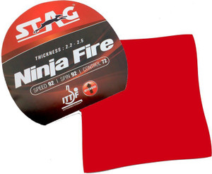STAG Ninja Fire 2 mm Table Tennis Rubber - Buy STAG Ninja Fire 2 mm ...