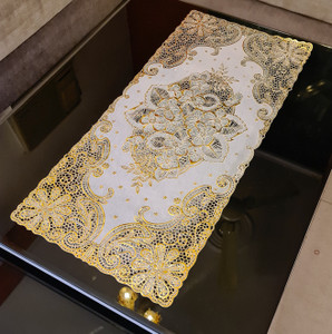 TIQVAH Gold 80 cm Table Runner - Buy TIQVAH Gold 80 cm Table Runner ...