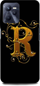 ORBIQE Back Cover for Realme C35 R, R LETTER, R ALPHABET, DESIGN ...