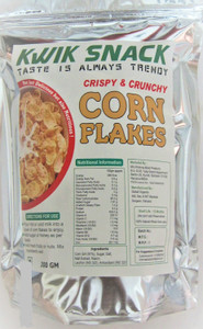 kwik snack by KWIK SNACK Crispy & Crunchy Corn Flakes (300 GM) Pouch ...