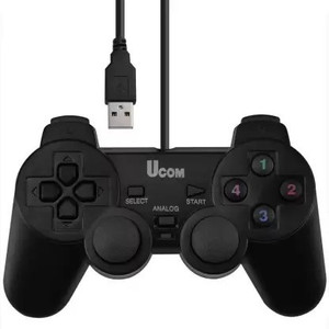 ucom USB Game Pad for PC (Vibration Joy Pad) - USB Game Remote ...