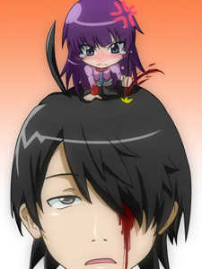 Monogatari Bakemonogatari Anime Series Hd Matte Finish Poster Paper ...