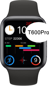 Avista T600 Pro Series 6 Large Screen 44mm Health + Sports Smartwatch ...