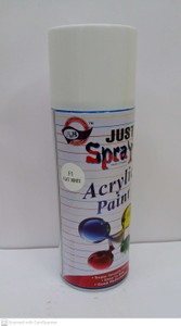 Just Spray JUSTSPRAYF1 White Spray Paint 400 ml Price in India - Buy ...