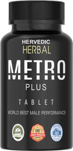 hervedic Herbal Metro Plus Tablet for Men Long Time Power, Strength ...
