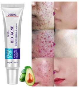 Derol BIO-ACNE Removal Cream Gel Anti-Acne Treatment Skin Care Face ...