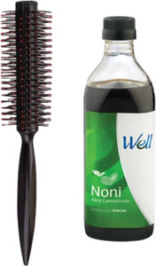 WOBBLY Hair Brush With MODICARE WELL NONI JUICE (1000ML) (2 items in ...