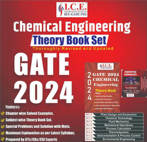 GATE Chemical Engineering 2024 : Comprehensive Set Of Theory Books ...