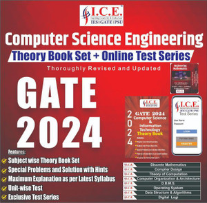 Gate 2024 Computer Science Engineering Theory Book Set & Online Test ...