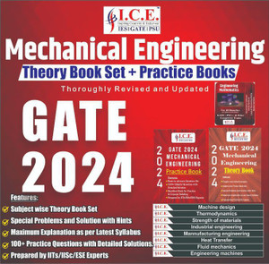 GATE Mechanical Engineering 2024 : Comprehensive Set Of Theory Books ...
