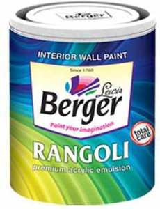 Berger Rangoli Total Care White Emulsion Wall Paint Price in India ...