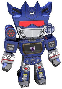 Fascinations Metal Earth Caricature Soundwave 3D Metal Model Kit ...