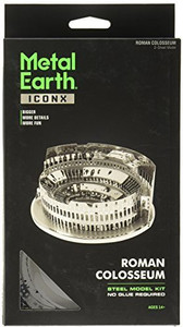 Fascinations ICONX Roman Colosseum 3D Metal Model Kit - ICONX Roman ...