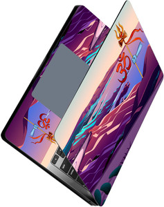 POINT ART Animation om Trishul Vinyl Laptop Decal 15.6 Price in India ...