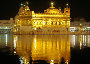 Poster Religious Golden Temple sl1163 (Plastic Large Wall Poster, 36x24 ...