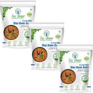 ECO JIVAN Foxtail Millet Bisi Bele Bath Mix (Pack of 3) 400 g Price in ...