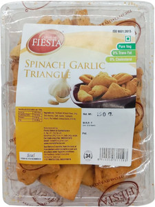 Fiesta spinach garlic Triangle Price in India - Buy Fiesta spinach ...