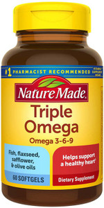 Nature Made Triple Omega, Softgels 60 ea Price in India - Buy Nature ...