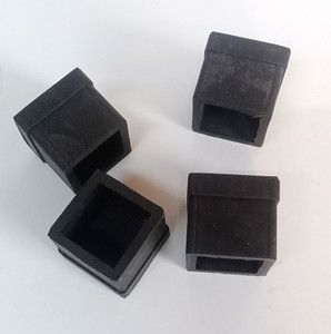 DVYA Rubber Square Chair Bush (4 Pcs) 3 x 3 x 4 cm -Buy Edge & Corner ...