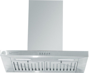 Gold Shell Silver PRIME Kitchen Chimney GS PRIME-TT 60 Wall Mounted ...